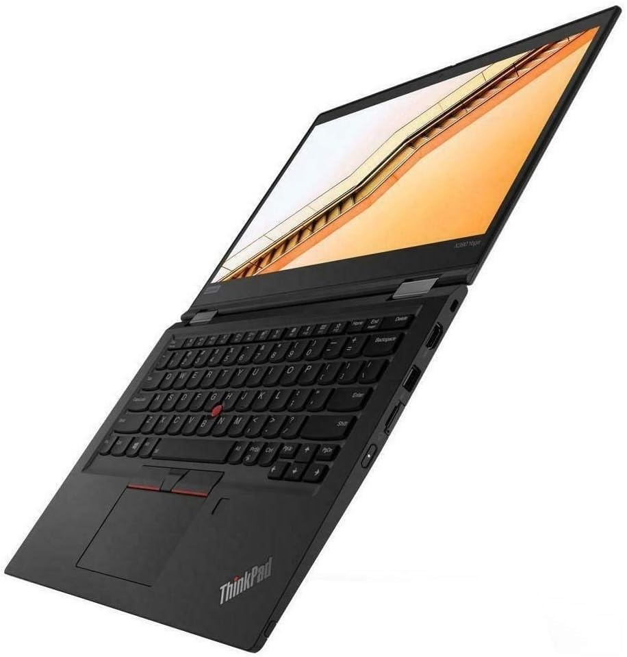 Lenovo ThinkPad X390 Yoga 13.3" Touch 16GB 256GB Intel Core i5-8365U, Black (Renewed)