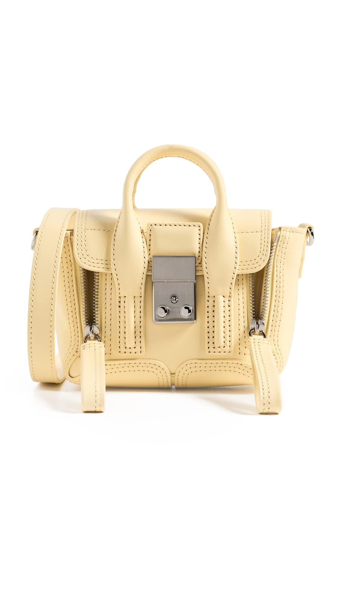 3.1 Phillip Lim Women's Pashli Nano Satchel, Lemonade, Yellow, One Size
