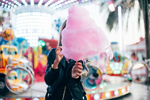 Concession Essentials - CE Floss Sugar -2pk Cotton Candy Floss Sugar 2 Pack (Pink Vanilla and Blue Raspberry)