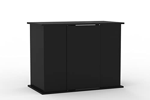 Aquatic Fundamentals, 50/65 Gallon Wood Aquarium Stand, 37.37" L x 19.37" W, Black