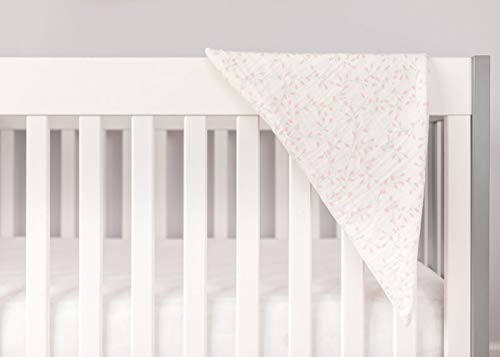 Cotton Organics 100% Organic Jersey Fitted Crib Sheets Soft, Hypoallergenic & Durable Premium Cotton, Natural White for Boys and Girls (White)