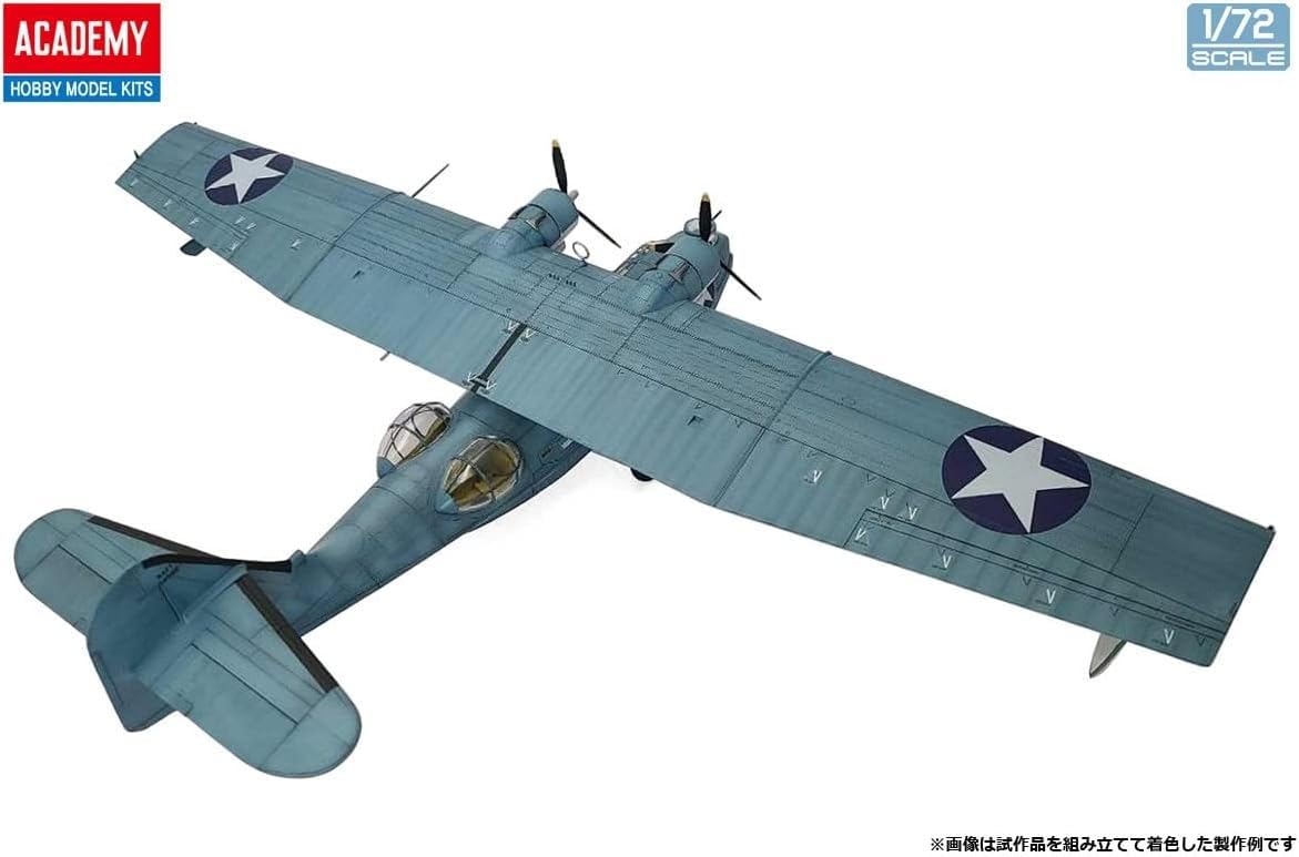 Academy 1/72 US Navy Air Corps PBY-5A Operation Catalina Midway Plastic Model 12573