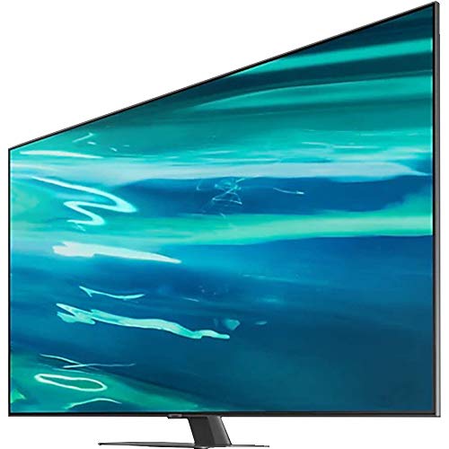 SAMSUNG QN75Q80AA 75 Inch QLED 4K Smart TV Bundle with Premium 1 YR CPS Enhanced Protection Pack