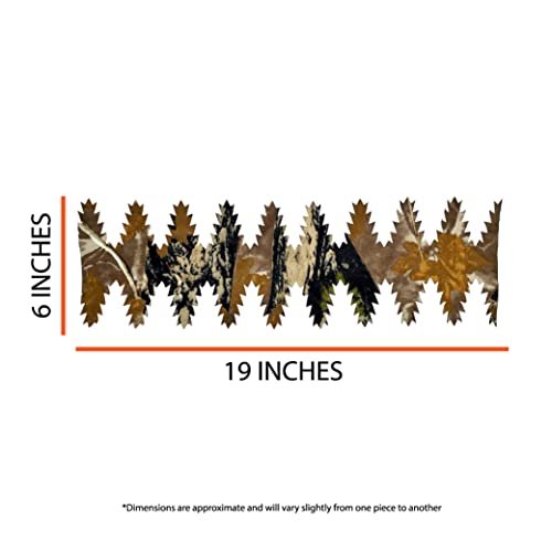 Arcturus 3D Loose Leaf Bundle - 50 Laser-Cut Leaf Strips for 3D Camouflage | Great for Hunting Blinds, Rifle Wraps & DIY Ghillie Suits (Fall Forest)