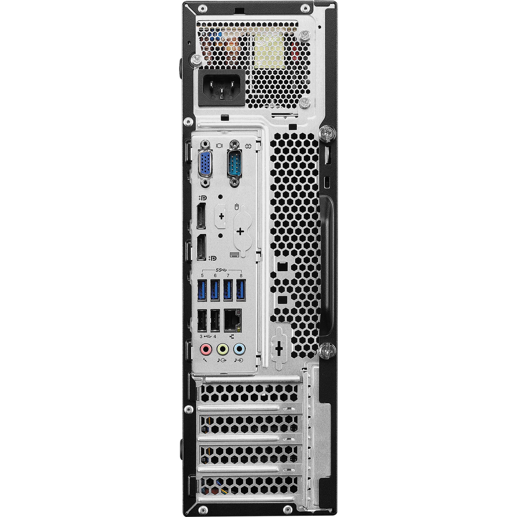 Lenovo ThinkStation P300 Small Form Desktop, Quad Core i7 4770 3.4Ghz, 32GB DDR3, 512GB SSD Hard Drive, Windows 10 (Renewed)