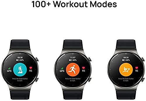 HUAWEI Watch GT 2 Pro Smart Watch 1.39 inch AMOLED Touchscreen SmartWatch, 14 Days Battery Life, Heart Rate Tracker, Blood Oxygen Monitor, GPS Waterproof Bluetooth Calls for Android, Nebula Gray