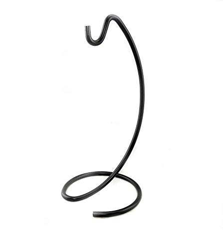Banana Tree Holder Ripens Fruit Evenly Prevents Bruising and Spoiling Metal Black Matte