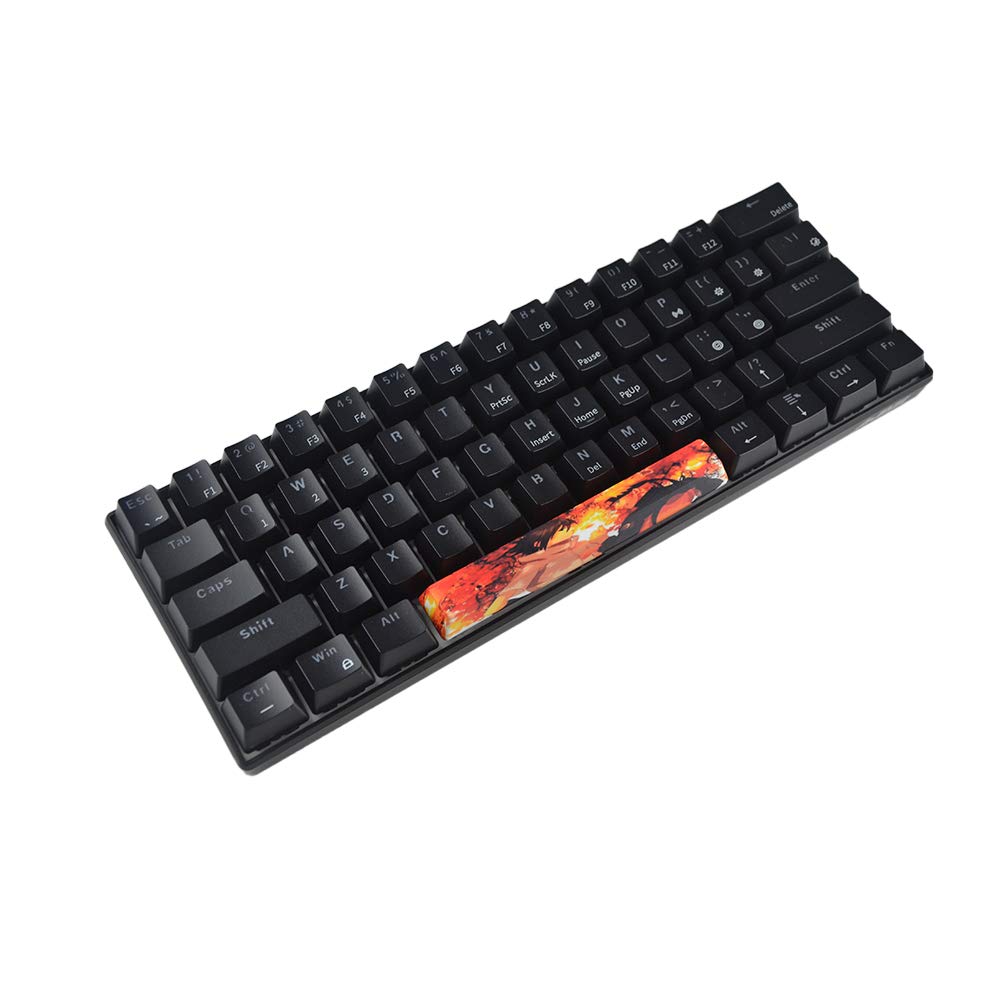 RICKONS Keycap 6.25u Space Bar for Cherry Switch Mechanical Gaming Keyboard with Key Puller (Uzumaki and Sasuke2)