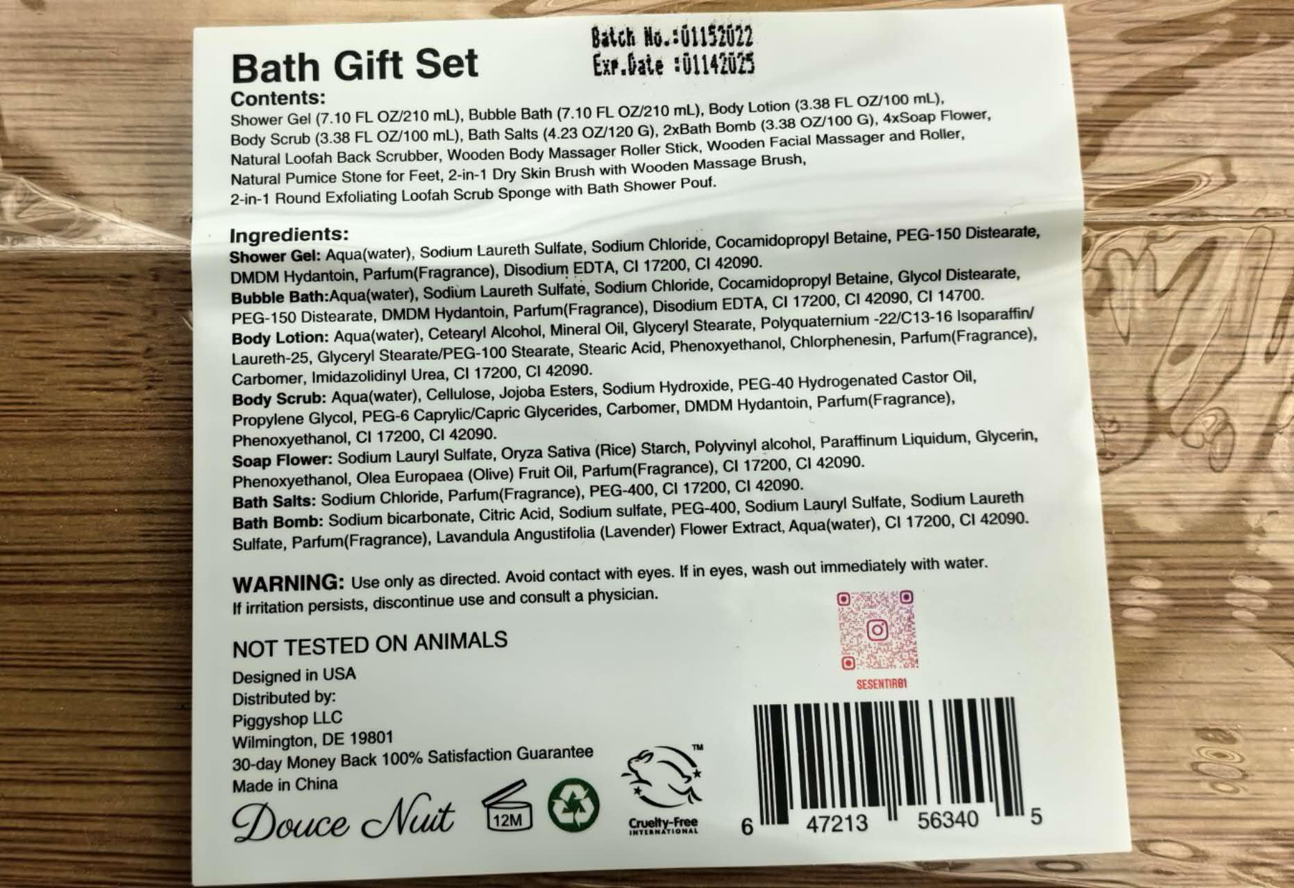 Luxury Spa Gift Baskets for Women in Lavender Essential, Christmas Birthday Gifts for Mom, 18pcs Bath Body Home Spa for Pampering Self Care with Bubble Bath Lotion Massager Roller Loofah scrubber