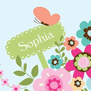 Personalized Placemat for Kids, Butterflies - I See Me!