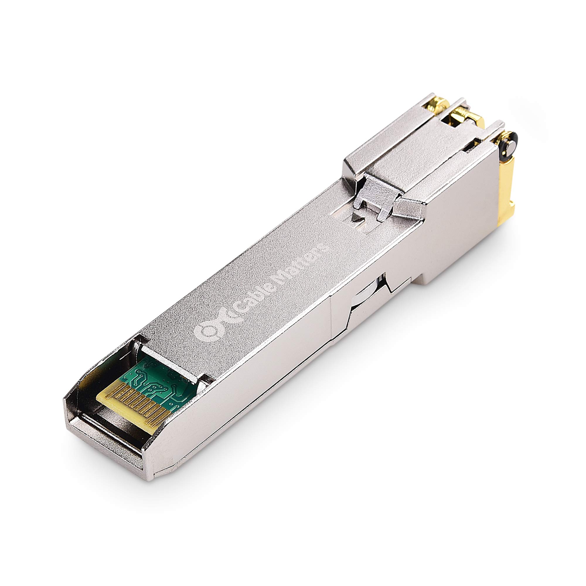 Cable Matters 1000BASE-T Gigabit SFP to RJ45 Copper Ethernet Modular Transceiver for Cisco, Ubiquiti, TP-Link, Huawei, Netgear, and Supermicro Equipment