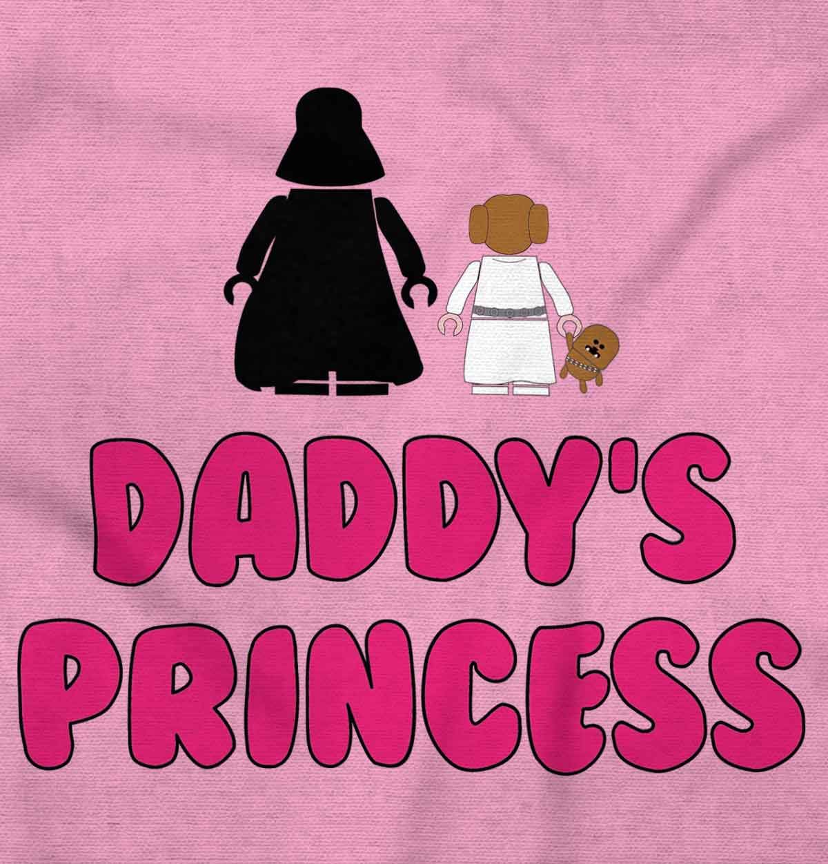Brisco Brands Daddy's Princess Dark Galaxy Baby Bodysuit Jumper Girls
