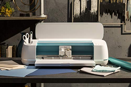 Cricut Maker - Smart Cutting Machine - With 10X Cutting Force, Cuts 300+ Materials, Create 3D Art, Home Decor & More, Bluetooth Connectivity, Compatible with iOS, Android, Windows & Mac, Blue