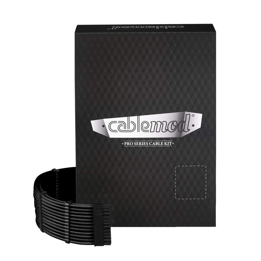 CableMod RT-Series Pro ModMesh Sleeved Cable Kit for ASUS/Seasonic/Phanteks Revolt (Black)