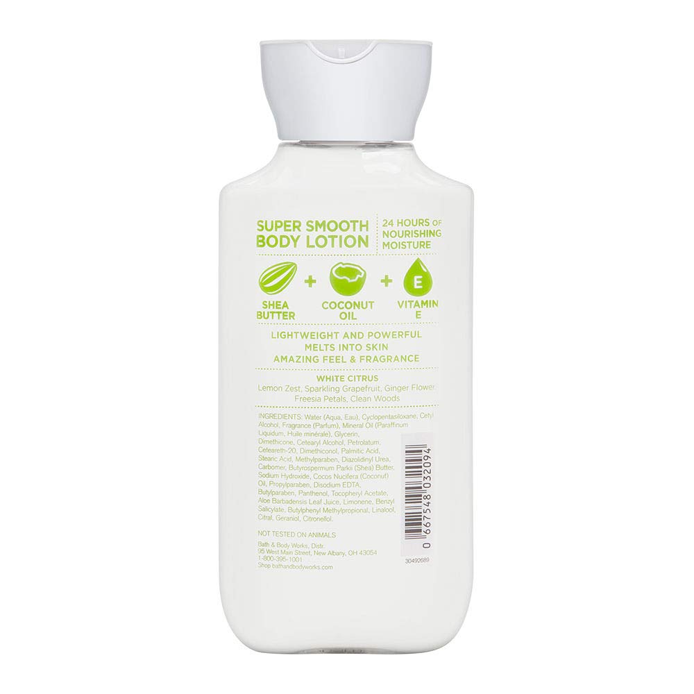 Bath Body Works White Citrus 8.0 oz Body Lotion