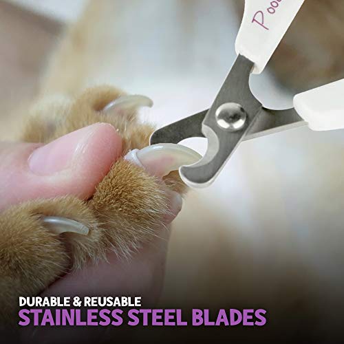 Cat Nail Clipper, Dog Nail Trimmers โ Pet Claw Scissors for Cats, Dogs, Rabbits & Small Animals โ Sharp Stainless Steel Professional Grooming Tool - Gentle Yet Effective