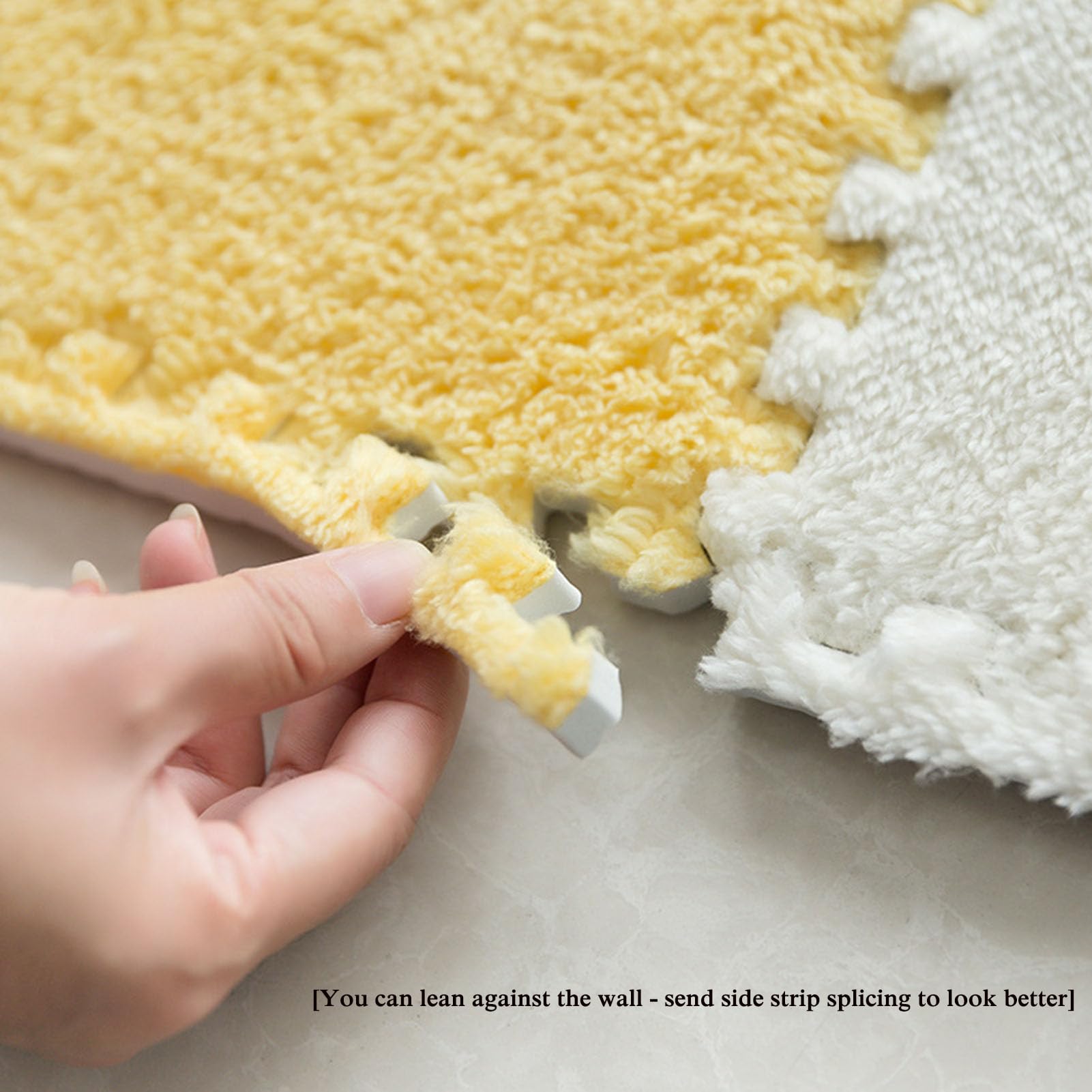 20pcs/19.38sqft Interlocking Carpet Tiles Plush Foam Mats 12"X12" X0.4" Square Foam Floor Mat Tiles DIY Cuttable Washable Soft Climbing Carpet Mats are(Size:30x30x1cm,Color:Black)