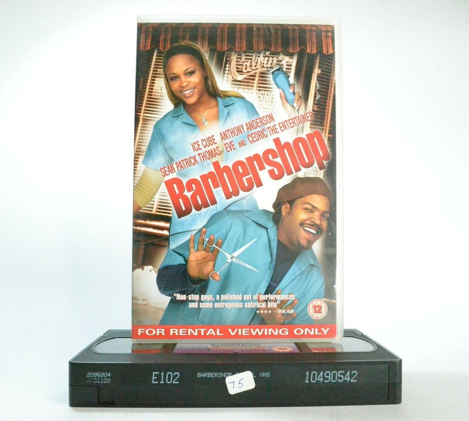 Barbershop: Metro Goldwyn (2002) - Comedy - Large Box - Ice Cube/Eve - Pal VHS
