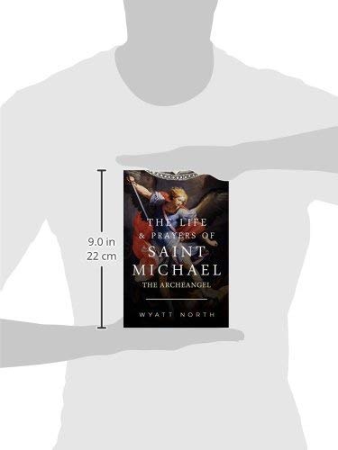 20th Street Products Saint Michael- Red- Slipknot Adjustable Bracelet plus The Life and Prayers of Saint Michael The Archangel book and Saint Michael Laminated Prayer Card