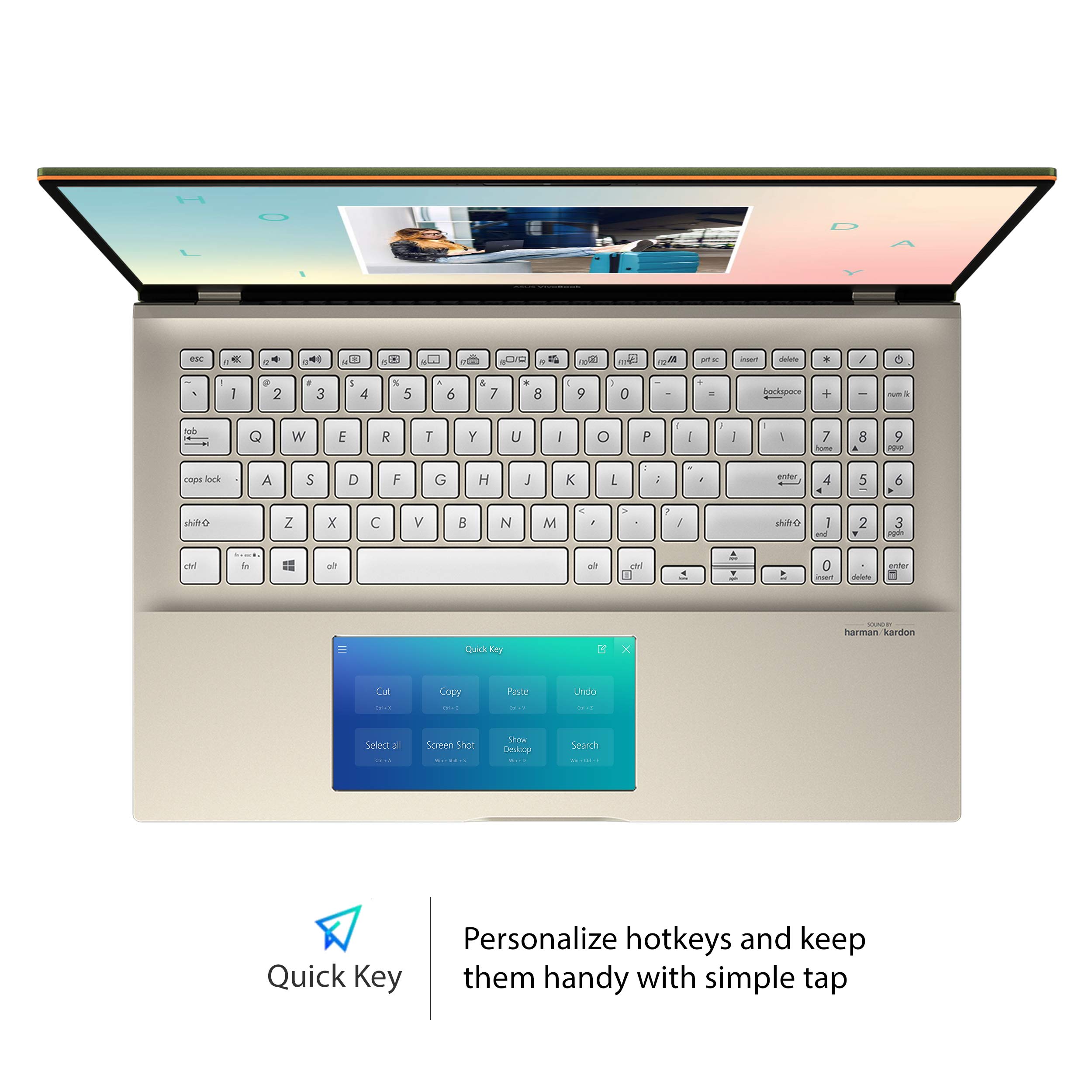 ASUS VivoBook S15 S532 Thin & Light Laptop, 15.6” FHD, Intel Core i5-10210U CPU, 8GB DDR4 RAM, 512GB PCIe SSD, Windows 10 Home, IR camera, S532FA-DH55-GN, Moss Green-Metal