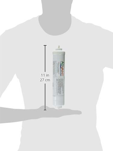 AdEdge AD2X10C Inline Arsenic (V) and (III) Reduction Filter with Quick Connect, 1 Count (Pack of 1), White