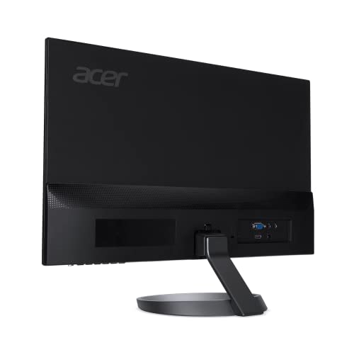Acer R242Y Ayi 23.8" Full HD (1920 x 1080) VA Monitor | AMD FreeSync Technology | Ultra-Thin | Edge-to-Edge | Zero-Frame | 1ms VRB | 75Hz | HDMI & VGA ports