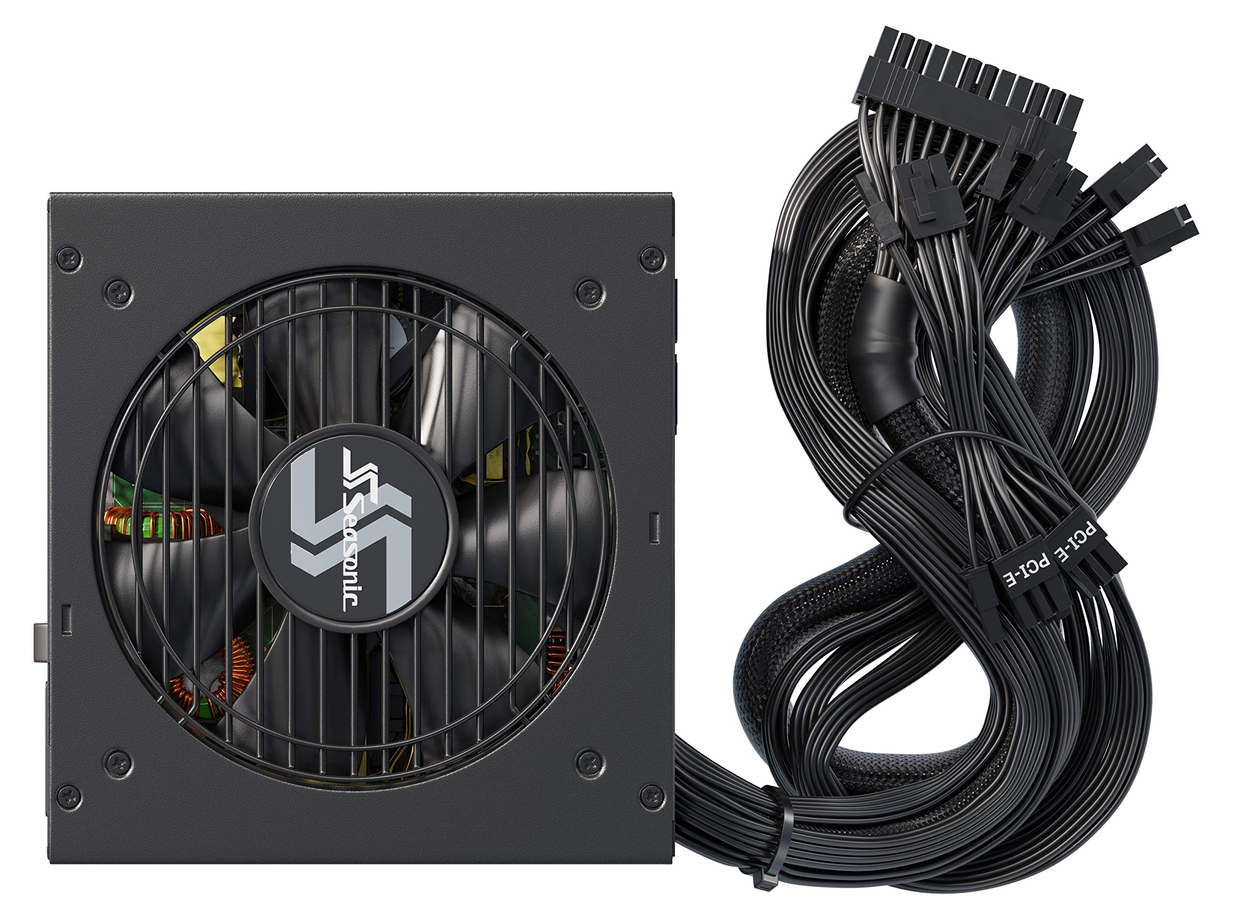 Seasonic Focus SSR-850FM, 850W 80+ Gold, Semi-Modular, Fits All ATX Systems, Fan Control in Silent and Cooling Mode, 7 Year Warranty, Perfect Power Supply for Gaming and Various Application