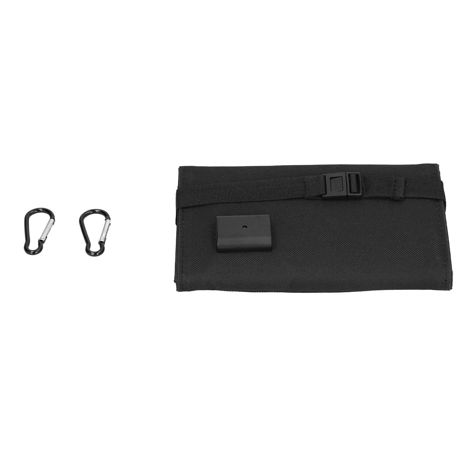 20W USB Solar Panel, Foldable Portable Polycrystalline Solar Cells Charger for Mobile Power Supplies, Laptops, Tablets, GPS (Black)