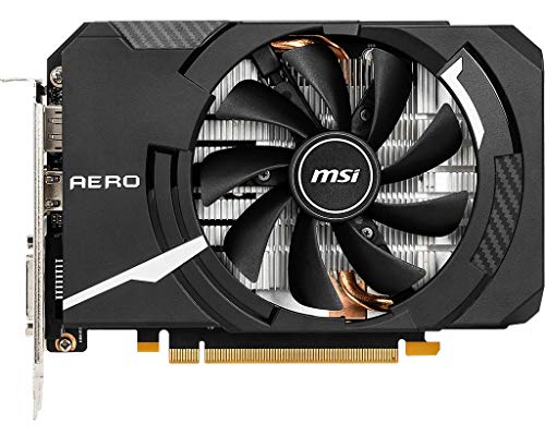 MSI Gaming GeForce GTX 1660 Super 192-bit HDMI/DP 6GB GDRR6 HDCP Support DirectX 12 Single Fan VR Ready OC ITX Graphics Card (GTX 1660 Super AERO ITX OC)