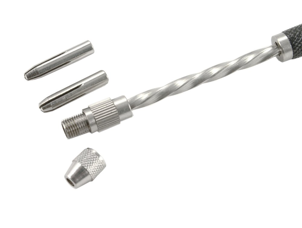 Archimedes Hand Drill with Extra Collet - SFC Tools - 58-218
