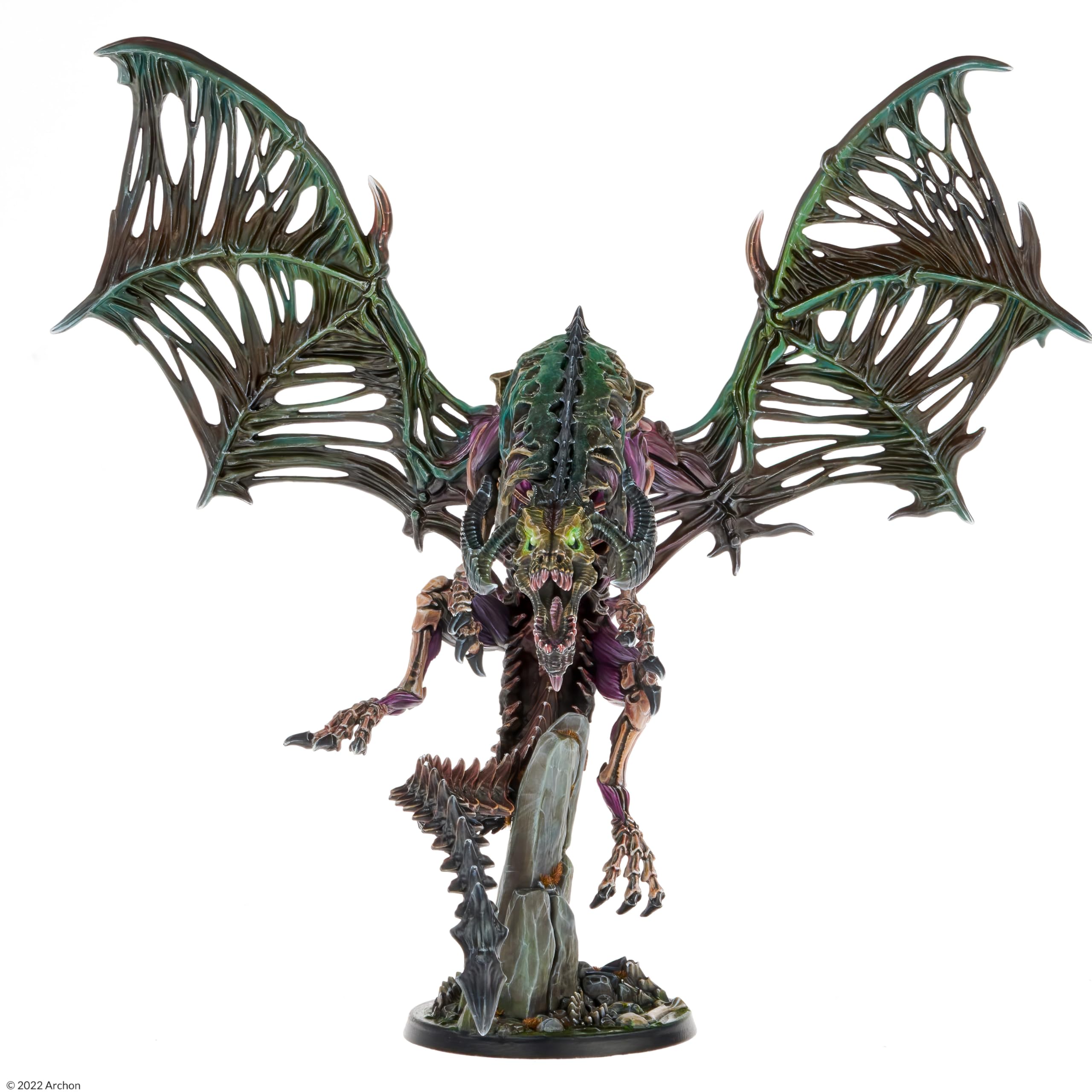 Archon Studio Dungeons & Lasers Miniatures β Thall The Defiler β 1 Piece 155mm Unpainted Unassembled Designed for Dungeons & Lasers,ARCDNL0012