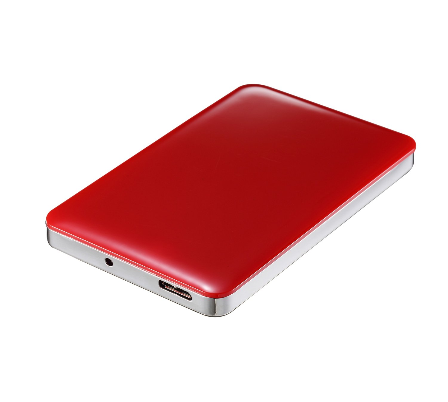 BIPRA U3 2.5 inch USB 3.0 NTFS Portable External Hard Drive - Red (80GB)