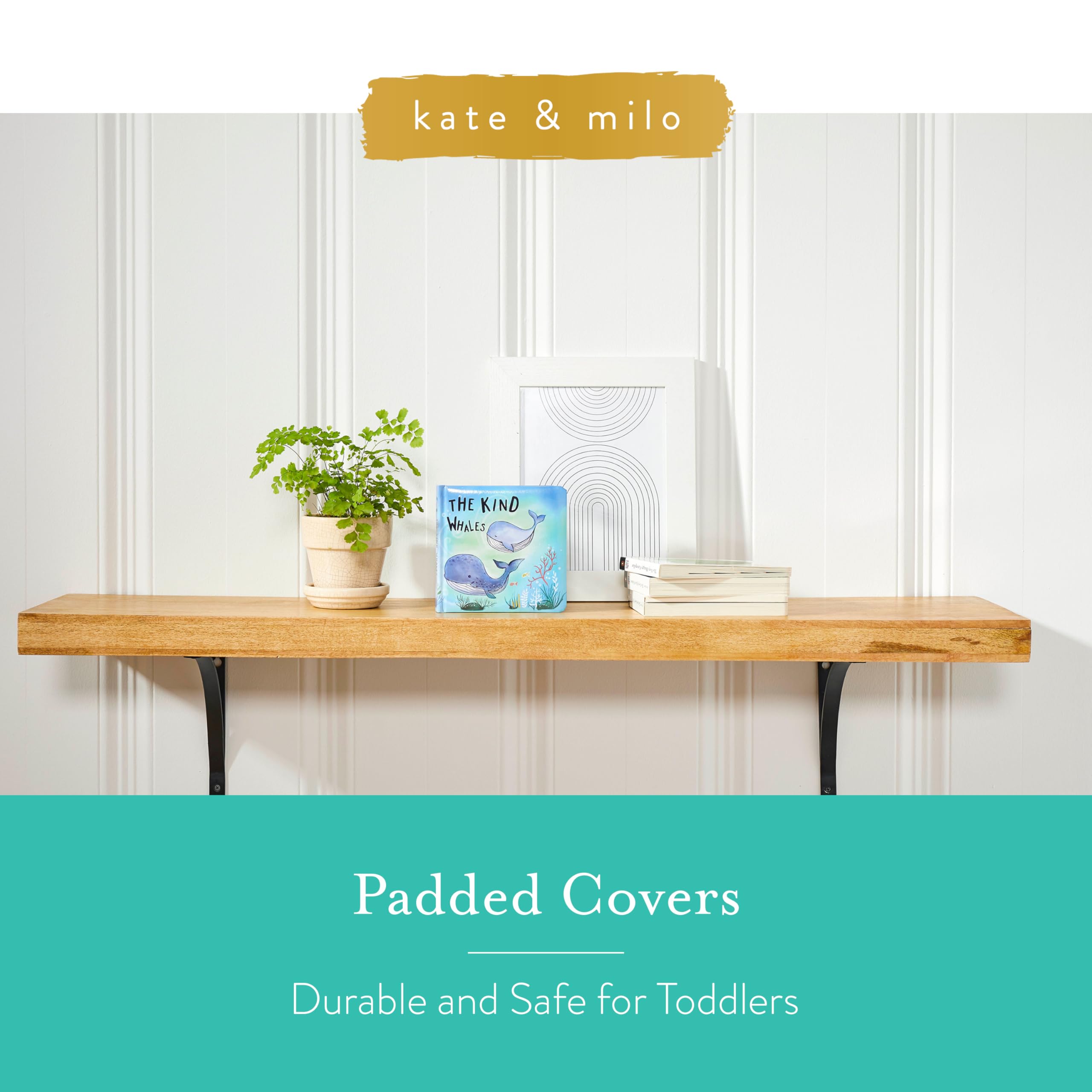 Kate & Milo The Kind Whales Board Book, Baby’s First Book About Kindness, Developmental and Learning Board Book for Babies and Toddlers Books, Gift for New and Expecting Parents, Ocean Animals