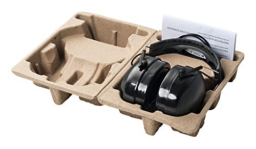 3M WorkTunes Connect + Gel Ear Cushions Hearing Protector with Bluetooth Wireless Technology, NRR 23 dB, Hearing protection for Mowing, Snowblowing, Construction, and Work Shops,Black