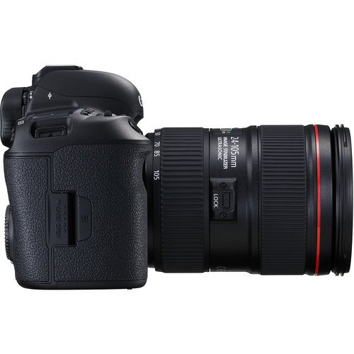 Canon EOS 5D Mark IV Digital SLR Camera with 24-105mm f/4L II Lens - Bundle with UV Filter + Canon Carrying Bag + Cleaning Kit + More (International Version)