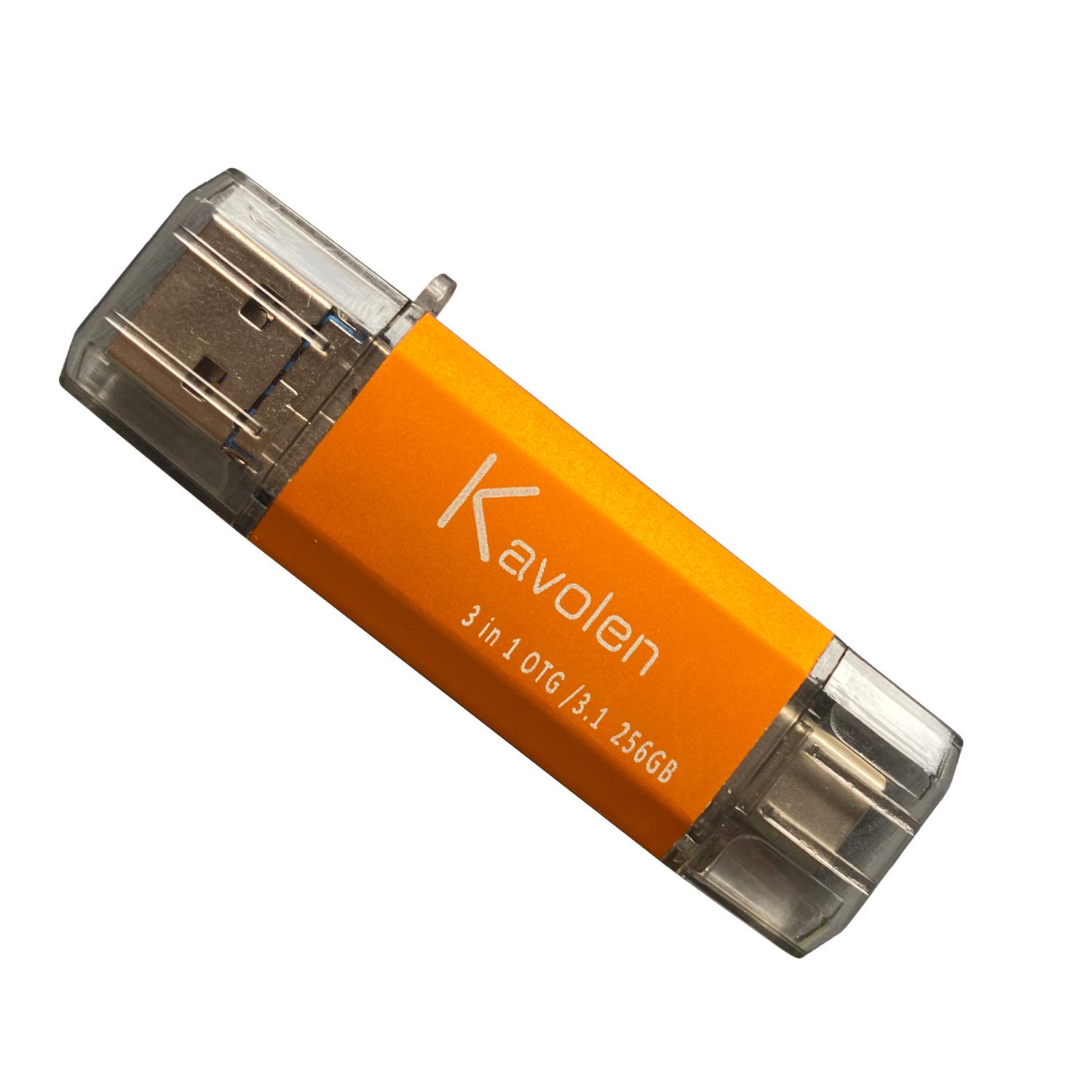 Kavolen 3 in1 128GB High Speed Photo Backup Stick for Android Phones&PC&Laptop. Photo-Memory-Stick-for All Samsung Galaxy Phones.LG,Google Pixel, Huawei, Moto etc.