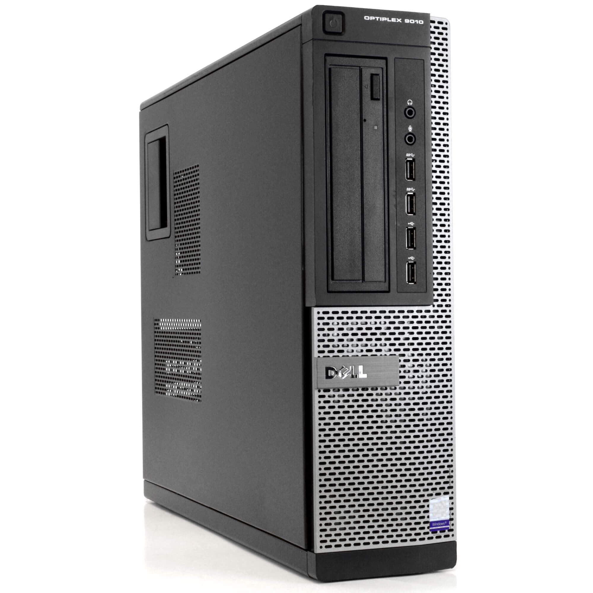 Dell Optiplex 9010 Desktop Computer, Intel Core i5-3470 3.2 GHz, 8 GB RAM, 1 TB SATA HDD, Keyboard & Mouse, Wi-Fi, DVD-RW, Windows 10 (Renewed)