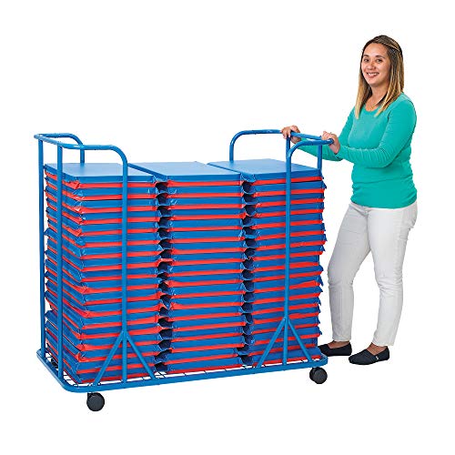 Childrenās Factory, Angeles Universal Cart, AFB7930, Mobile Nap Mats & Soft Play Equipment Storage, Daycare, Preschool, Nursery or Classroom Organizer