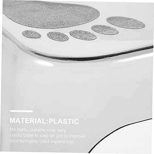 Bathroom Stool Plastic Stool Portable Stool Seat Kid Potty Swattypotty Potty Step Bidet Home Bathroom Footstool Foot Stool for Children Potty Stool for Kids Aldult Squatting Pan