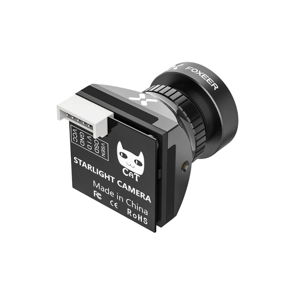 SoloGood FPV Camera FOXEER Micro Cat 3 1200TVL Low Light FPV Night Camera Support OSD for FPV Racing Drone Night Fly(HS1258)