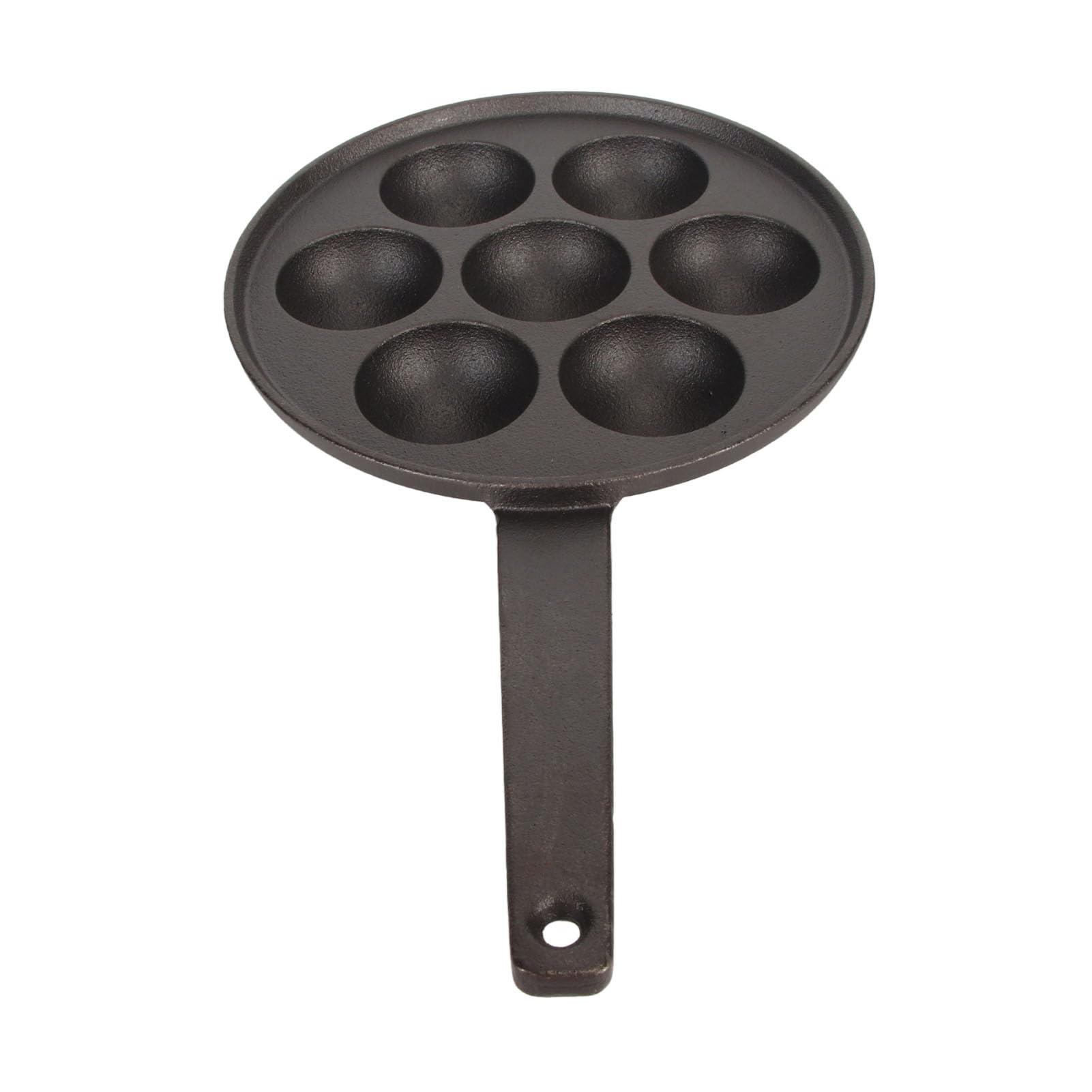 7 Holes Nonstick Takoyaki Grill Pan Cast Iron Takoyaki Maker Deepened Enlarged for Household Kitchen Use