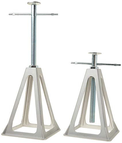Cynder 02047 Aluminum Stacker Stack Jacks, Stabilize, Level Your RV, Trailer Or Camper, Can Support Up to 6,000 lbs, Extends 17" (Set of 4)