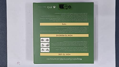 Rechoo Magnetic False Eyelashes Kit- 14 Pairs Different Magnetic Lashes Natural Look with 3 Eyeliners, Reusable 3D Black False Eyelashes with Applicator and Tweezers for Daily Eyelash Extension