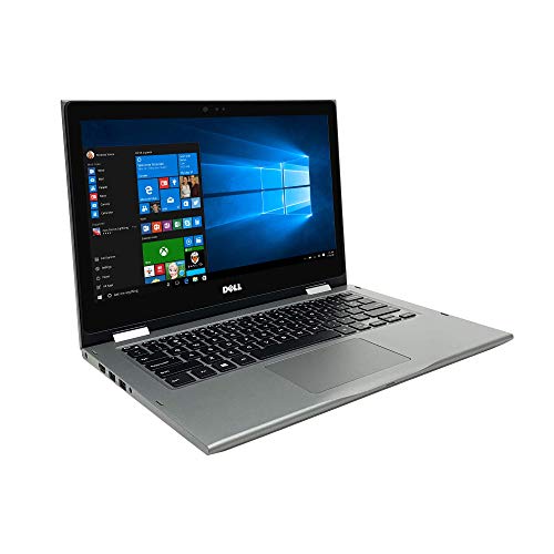 Dell Inspiron 13 2-in-1 5379 13.3 Full HD Touch Screen - 8th Gen Intel Core i7-8550U up to 4.0 GHz, 8GB Memory, 256GB SSD Windows 10, Gray (Renewed)