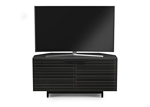 BDI Corridor 8175 Corner Media Cabinet, Charcoal