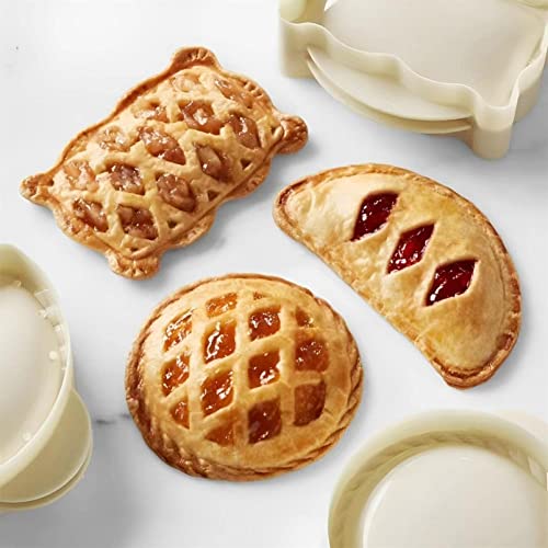 2022 Mini Hand Pie Mold, One-Click Fall Farm Pie Set, 3 Piece Fall Hand Pie Mold, Fruit Pie Apple Pie Halloween Christmas Dough Press Pie Mold