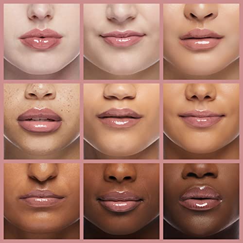 butter LONDON Plush Rush Plumping Lip Gloss, Ultra-Shine & Hydrating, Improves Lip Texture, Cruelty Free, The Big Day