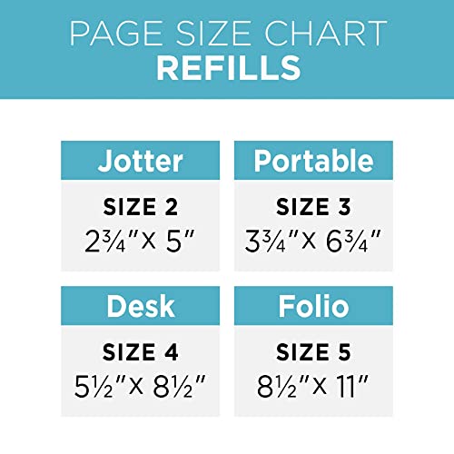 2022 Monthly Planner Refill by AT-A-GLANCE, 87329 Day-Timer, Size 5, Folio Size, Loose-Leaf (491-685) - White