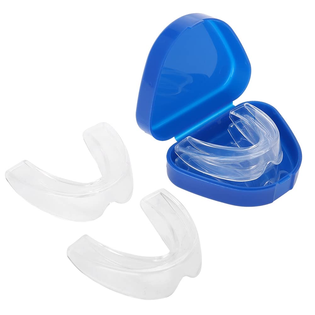 4 pcs Nighttime Teeth Grinding Guards - Breathable Silicone Mouthguards for Adults and Children, Protect Teeth Against Grinding During Sleep and Outdoor Activities