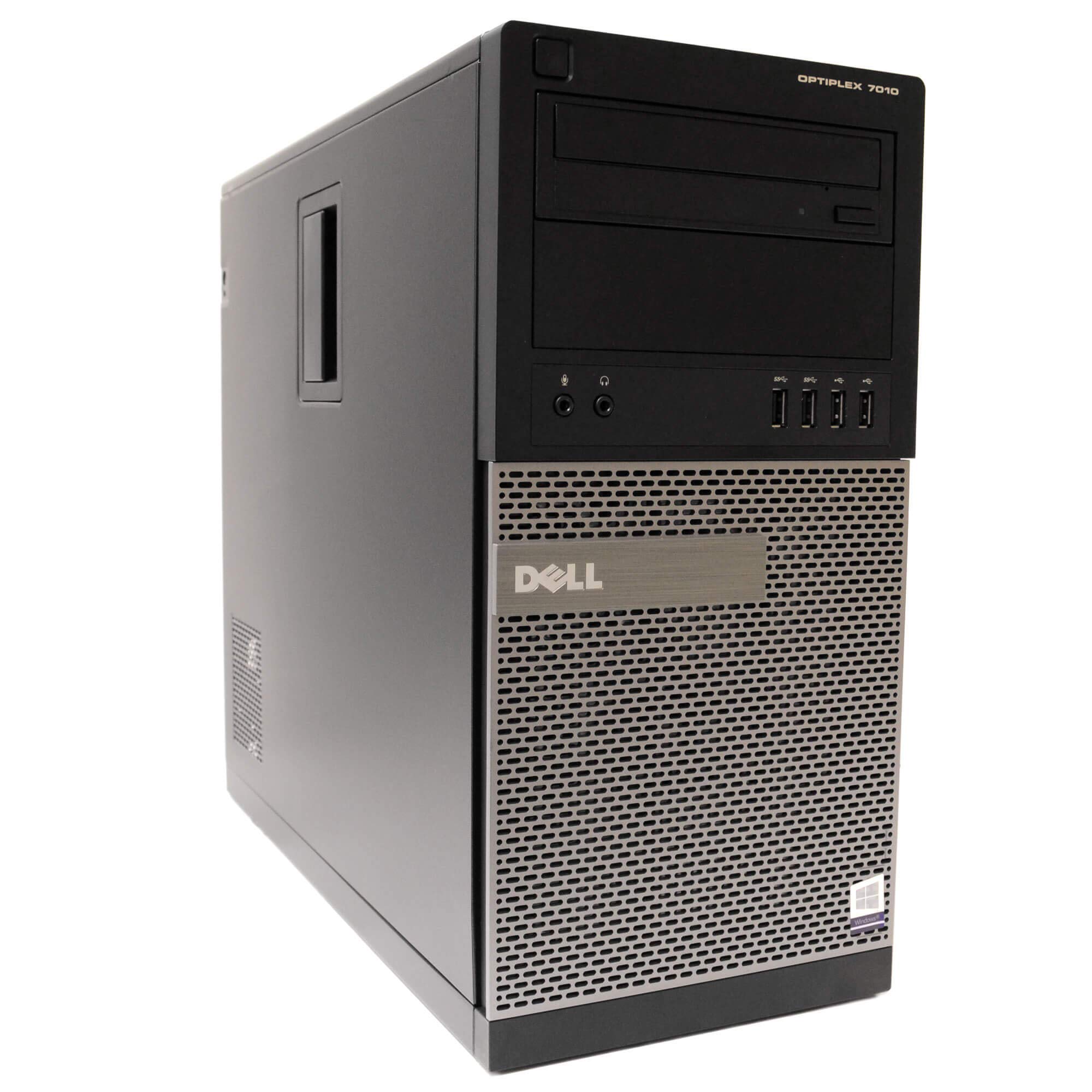 DELL OPTIPLEX 7010 Tower High Performance Business Desktop Computer, Intel Quad-Core i5-3550 3.3GHz, up to 3.7GHz, 8GB RAM, 500GB HDD, DVD, Windows 10 Pro 64 Bit (Renewed)